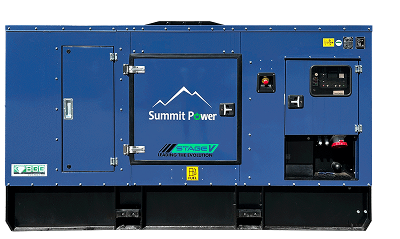 100kVA - SILENT Generator | Summit Power